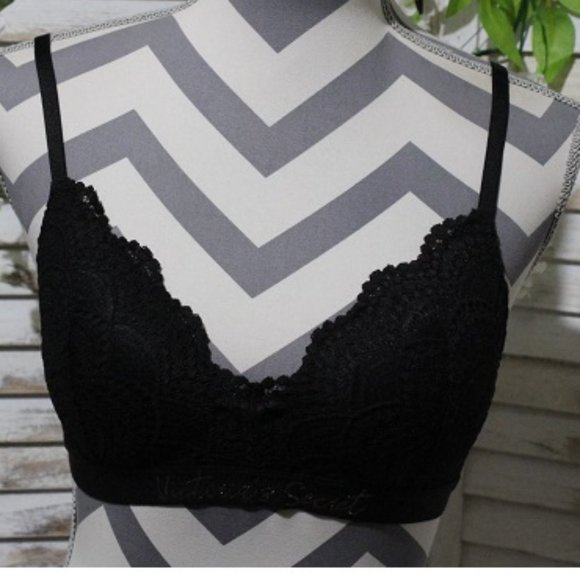Victoria's Secret | Intimates & Sleepwear | Victorias Secret Logo Bra ...